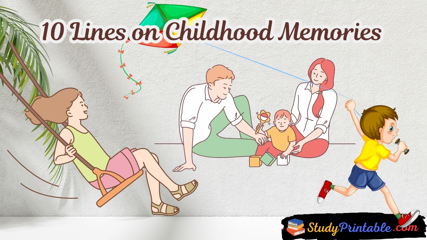 10 Lines on Childhood Memories: Heartwarming Reflections » StudyPrintable