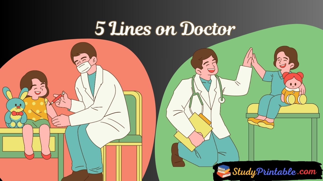 5 Lines on Doctor for Kids: Inspiring Facts for Young Learners ...