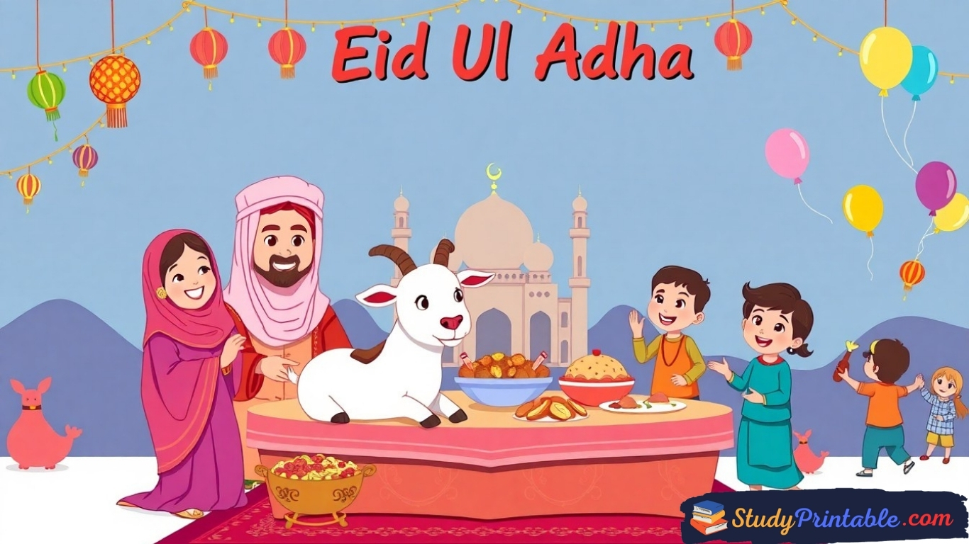 Paragraph on Eid Ul Adha: Celebrating Sacrifice and Faith » StudyPrintable