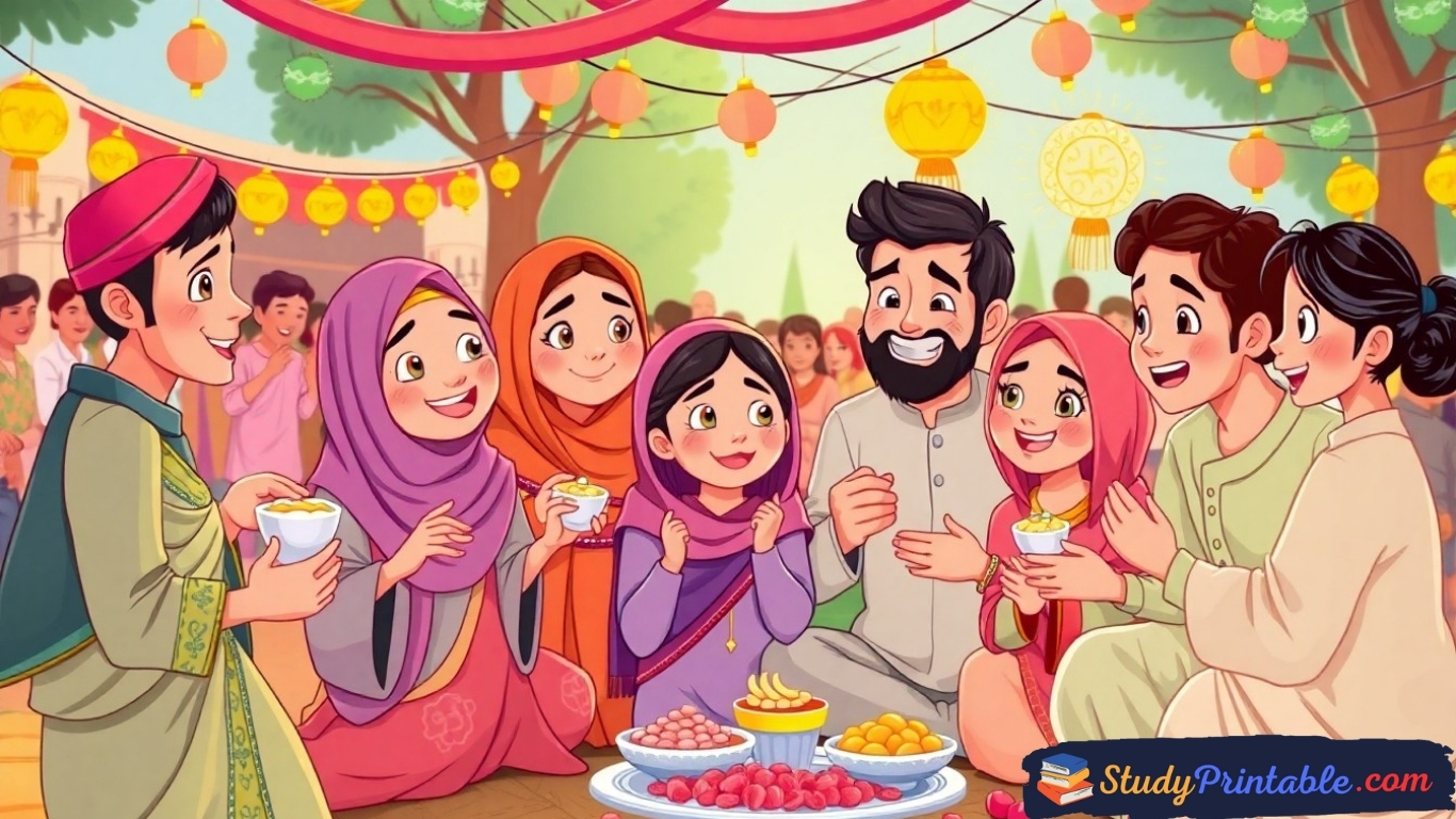 Paragraph on Eid Ul Fitr: Celebrating Joy and Unity » StudyPrintable