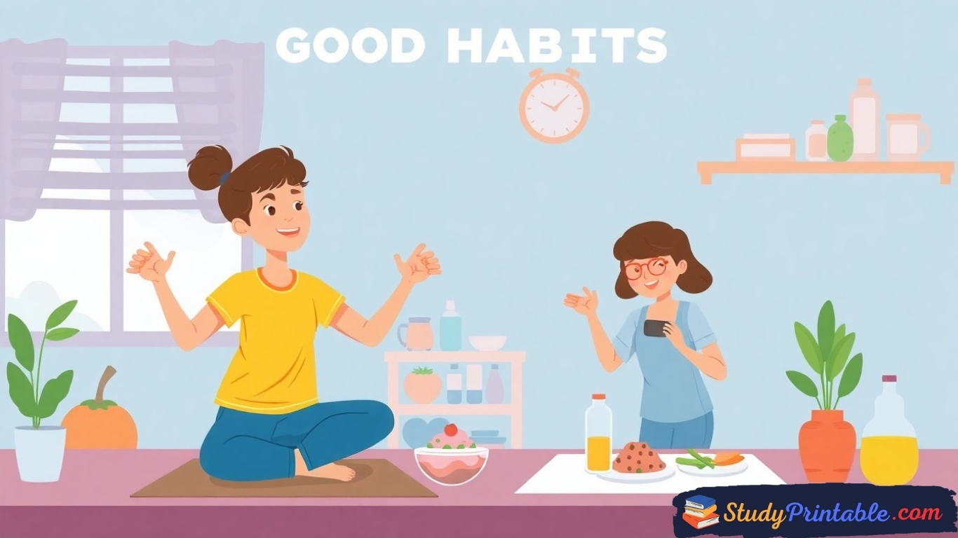 Paragraph on Good Habits: Essential for Daily Life » StudyPrintable