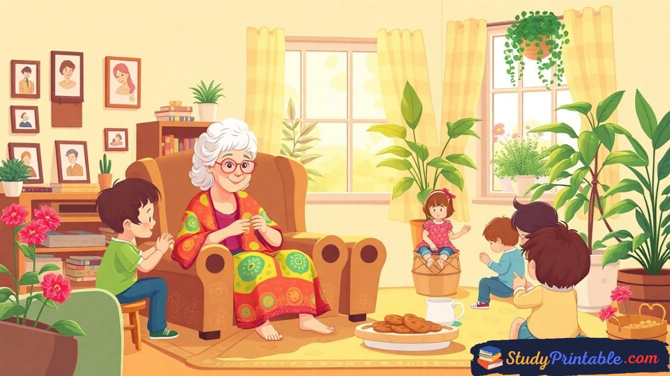 Paragraph on Grandmother: A Heartwarming Tribute » StudyPrintable