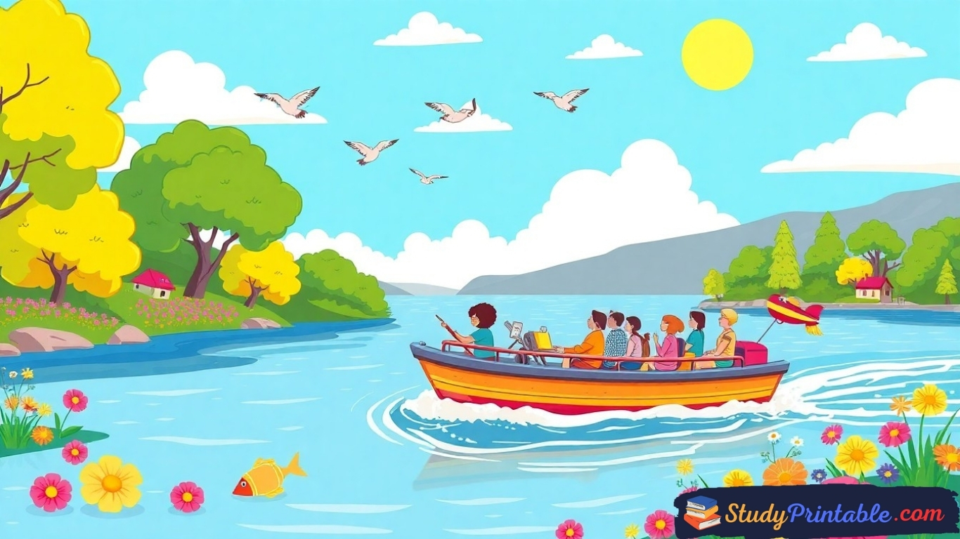 Paragraph on Journey by Boat: Captivating River Tales » StudyPrintable