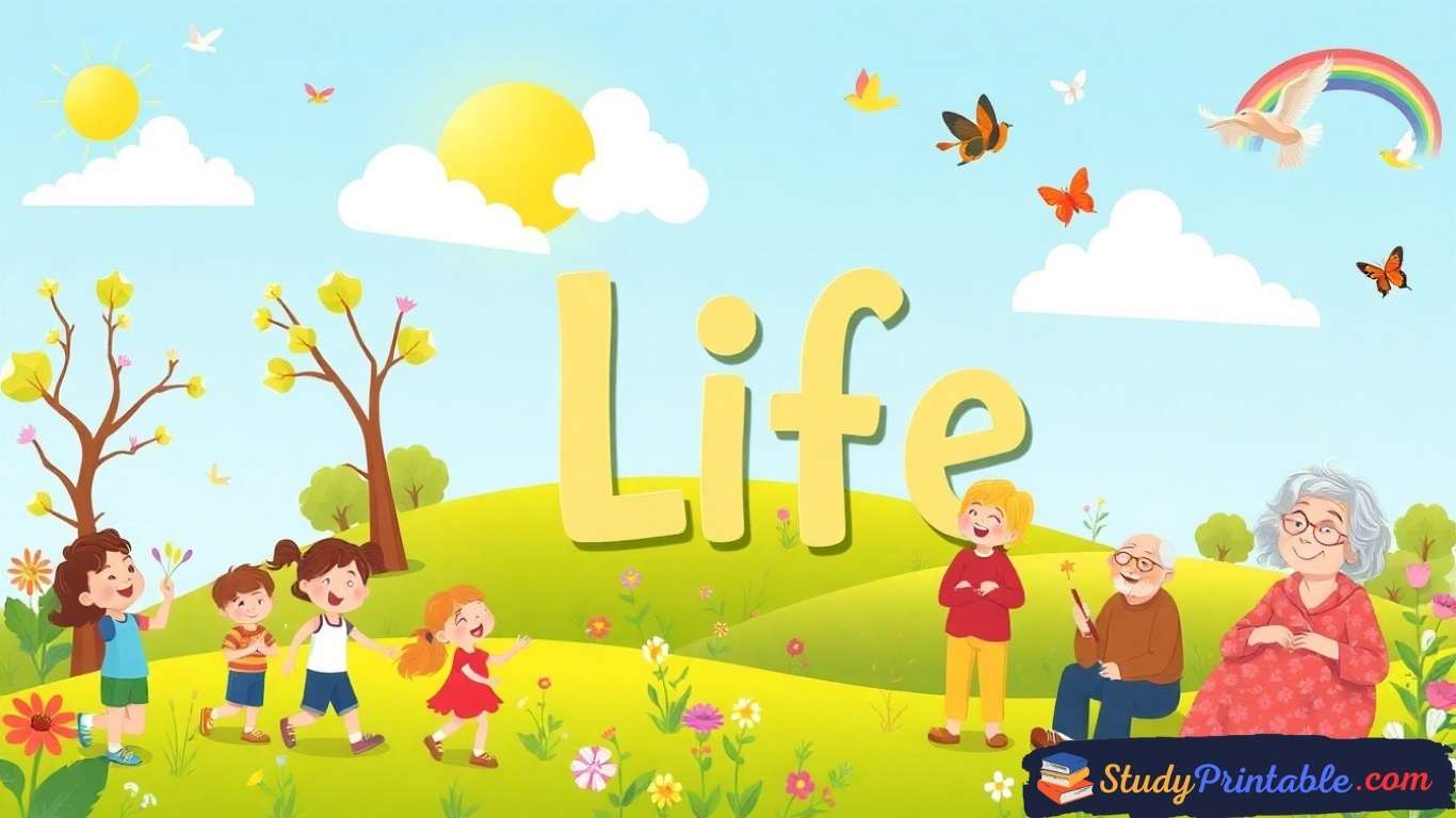 Paragraph on Life: Capturing the Essence of Existence » StudyPrintable