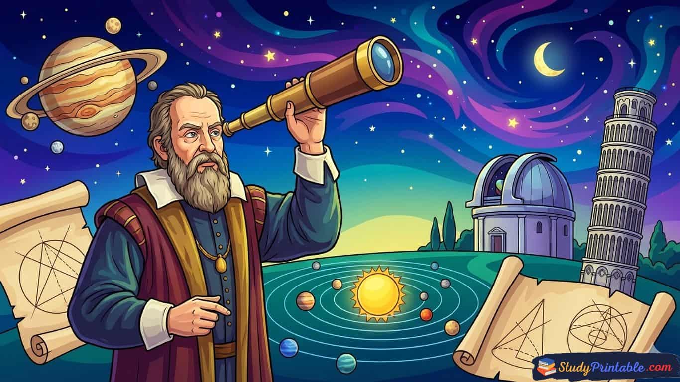 Essay on Galileo Galilei: Pioneer of Astronomy » StudyPrintable
