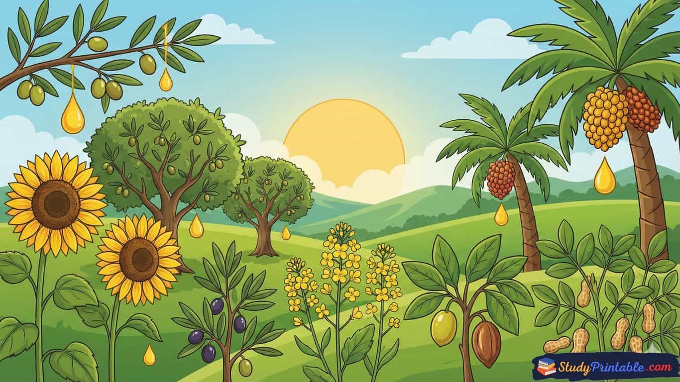 Essay on Oil Yielding Plants: Economic Importance » StudyPrintable